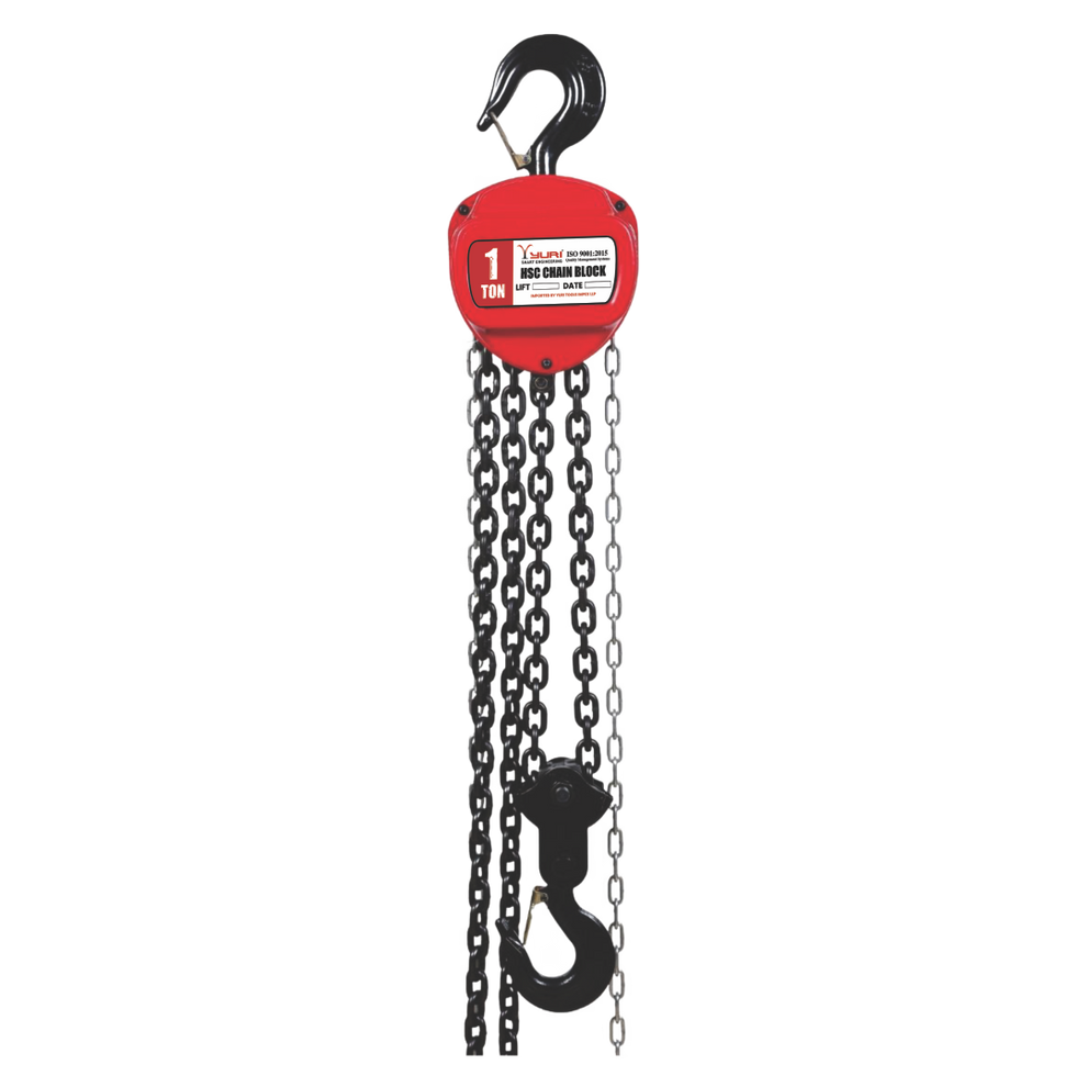 Yuri HSC Chain Block – Manual Lifting Hoist for Heavy Loads – Yuri Group